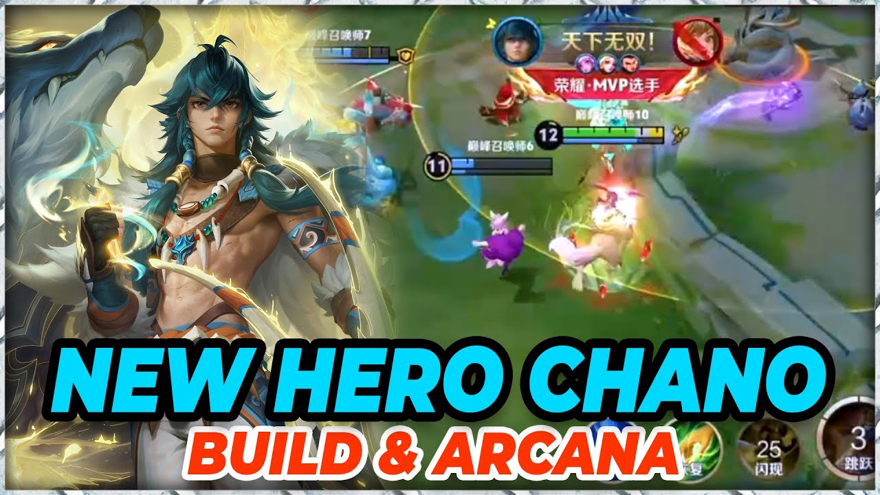 New Hero Chano | Best Build & Arcana for High Rank! | Novo Herói Chano ...