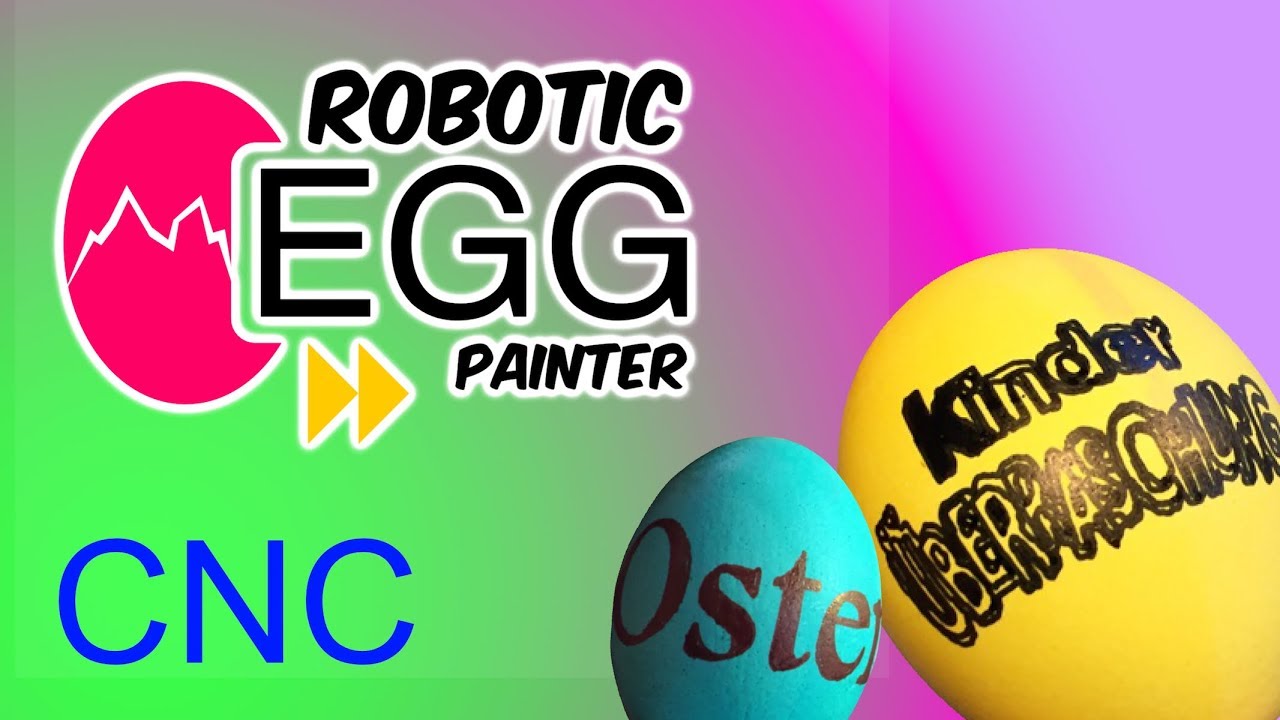Robotic EGG Painter / EGGBOT / Easter Special / Arduino - YouTube