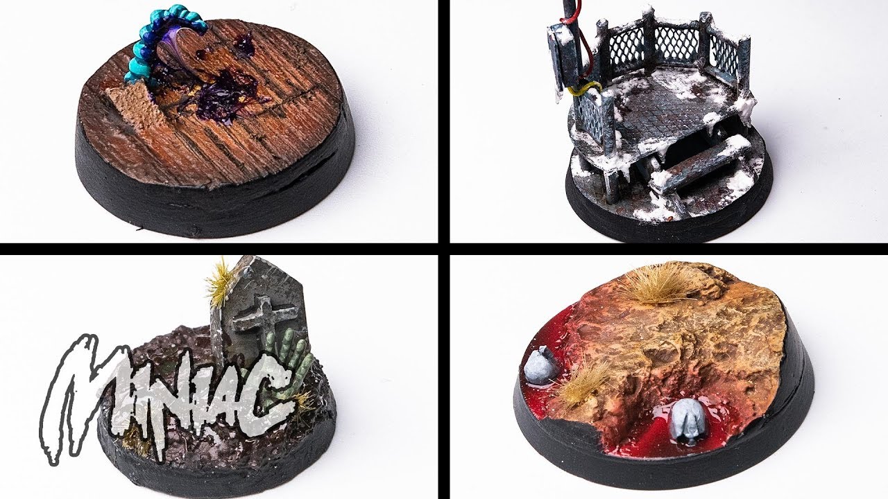 Four AWESOME Bases for your Minis! - YouTube