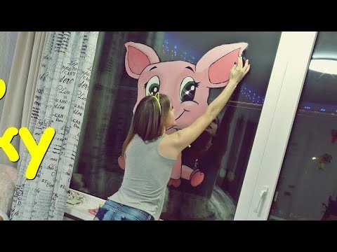 РИСУЮ СВИНКУ К 2019 ГОДУ