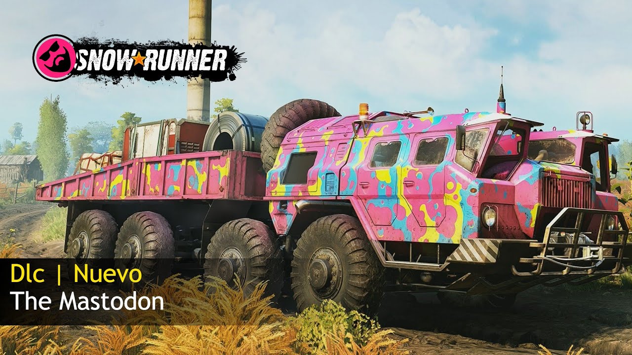SnowRunner | The Mastodon | Nuevo Dlc | Ya disponible! - YouTube