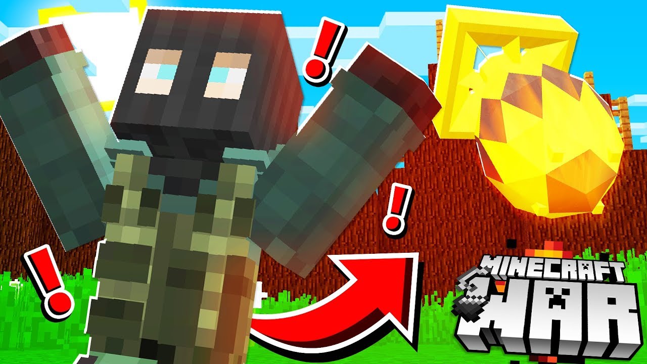 we dropped a *TOP SECRET* Minecraft BOMB on players! (Minecraft War #25 ...