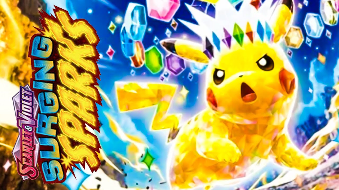 Pokémon Surging Sparks OPENING!! - YouTube