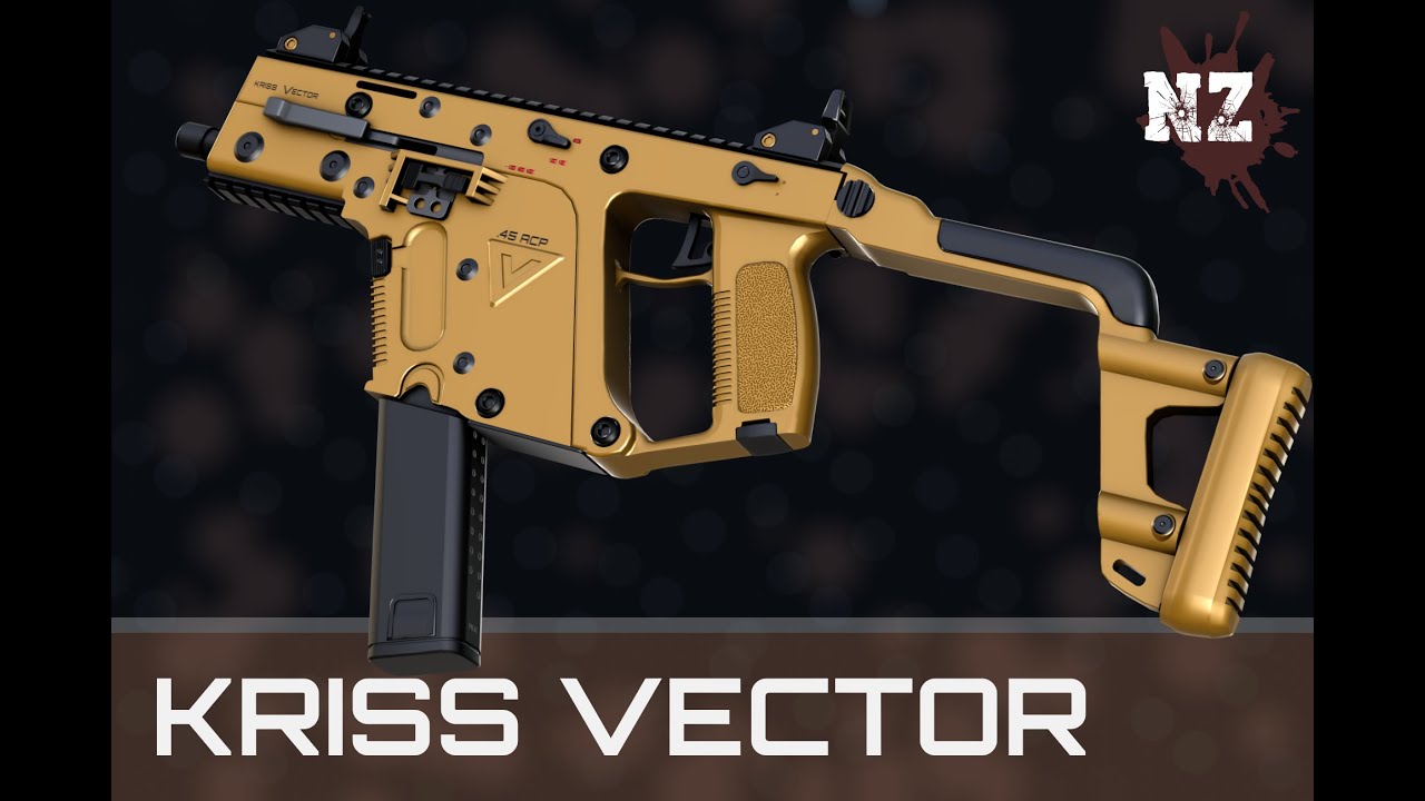 NZ KRISS-VECTOR [3D ASSET] | Official Teaser - YouTube