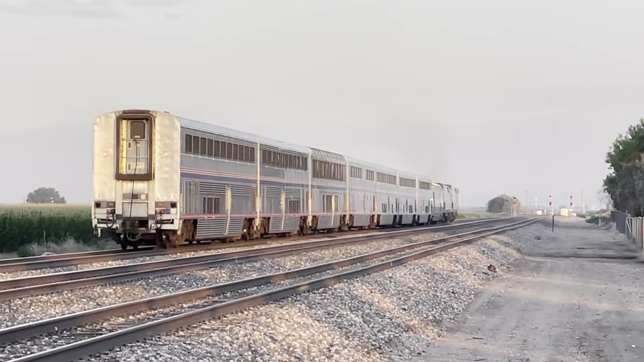 Chasing Amtrak Zephyr Trains Through Colorado (7/22/21) - YouTube