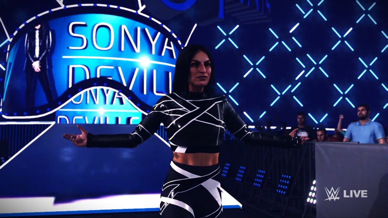 WWE DIVAS CHAMPIONSHIP FULL MATCH SONYA DEVILLE VS TIFFANY STRATTON (HD ...