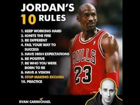 Michael Jordan's most important rules for success - YouTube