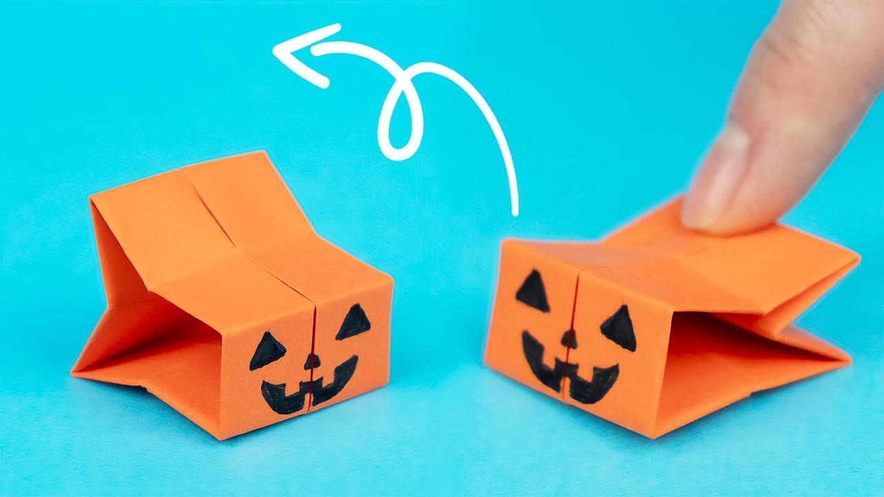 DIY Origami Jumping Toy: Fun Paper Crafts for All Ages! - YouTube