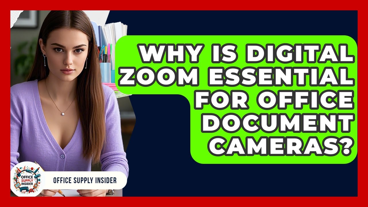 Why Is Digital Zoom Essential For Office Document Cameras? - Office ...