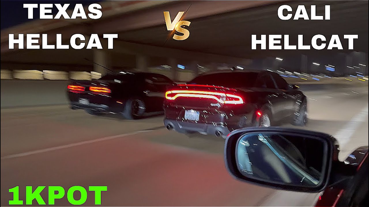 DAY 2 TX2K TEXAS HELLCAT VS CALI HELLCAT 1KPOT #mexico #racing #hellcat ...