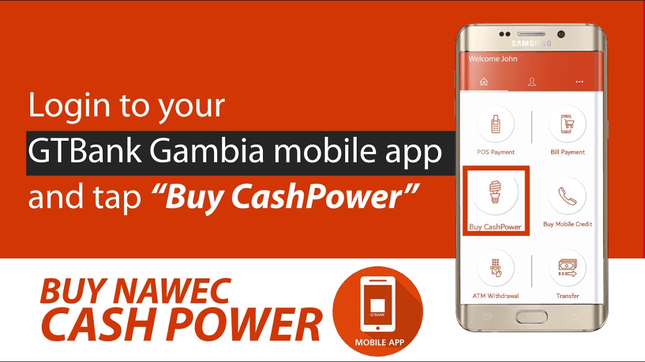 Buy Nawec Cashpower with Mobile App - YouTube