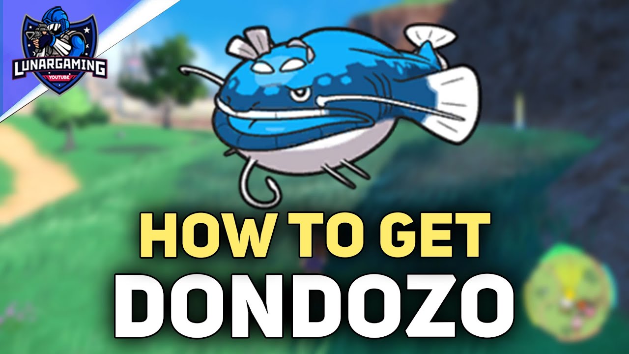 How To Get Dondozo Pokemon Scarlet and Violet - YouTube
