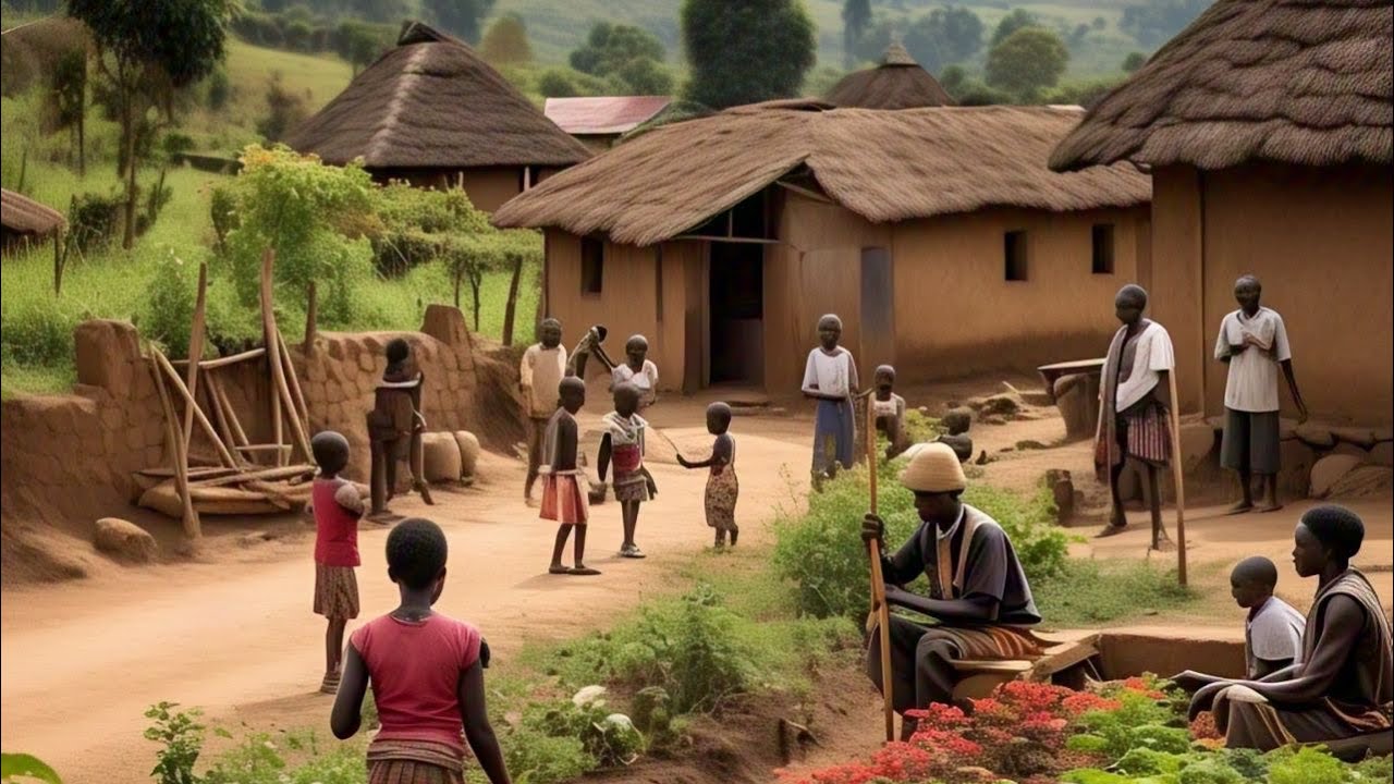 Village Life in Africa - YouTube
