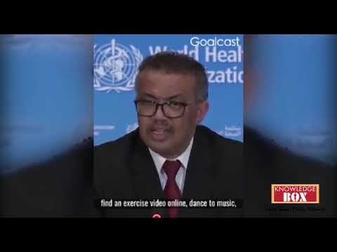 W. H. O. Director Shares 5 ways to stay Healthy. - YouTube