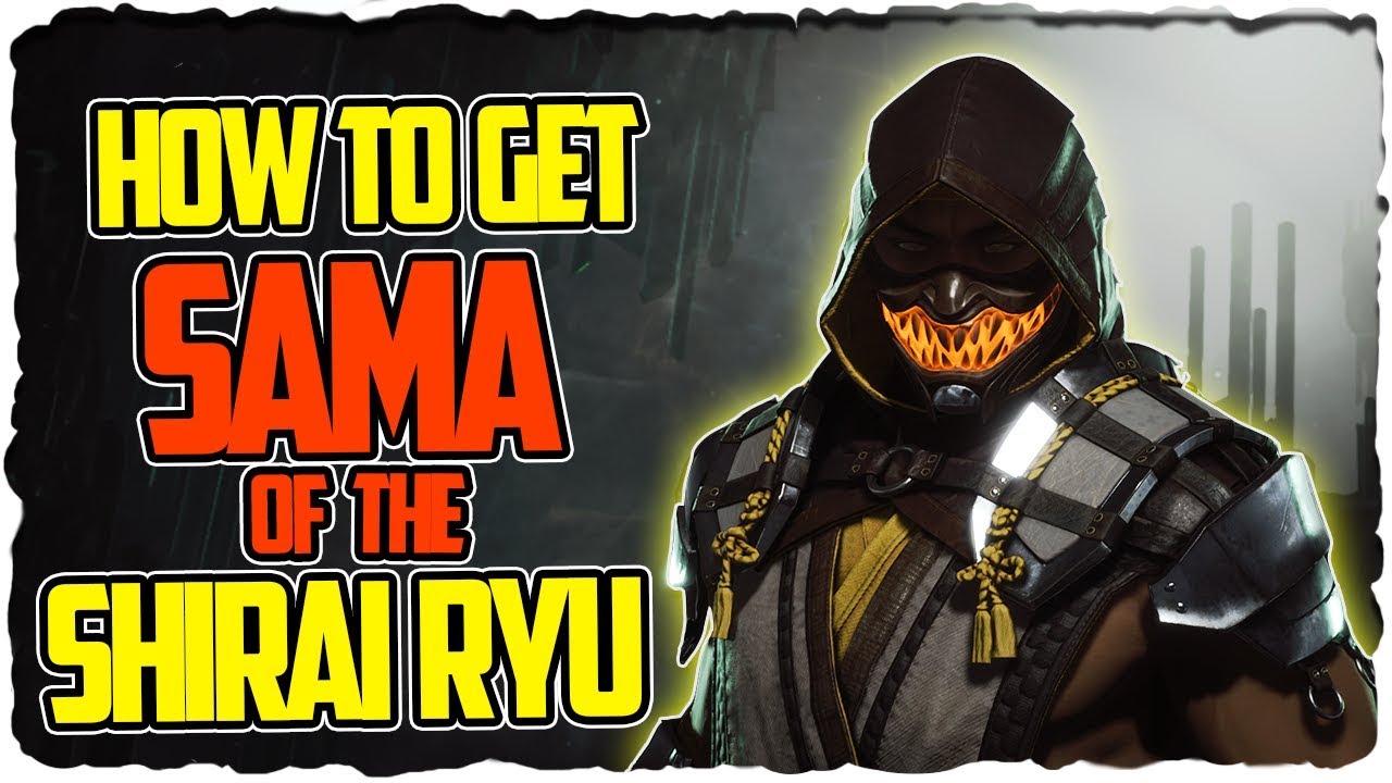 How to find Sama of the Shirai Ryu | Awesome Scorpion Mask Location ...