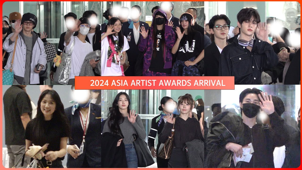 [#AAA2024] AAA Artists Suvarnabhumi Airport Arrival | 태국 방콕 수완나품 공항 도착 - YouTube