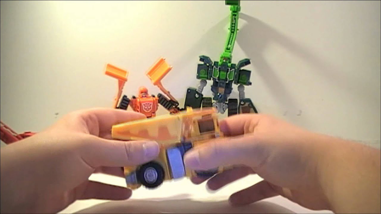 Jazzimus Rider Reviews: Transformers RID Build Team (Landfill) - YouTube