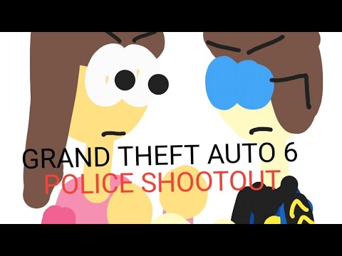 Gta 6 Police Shootout (Animation) - YouTube