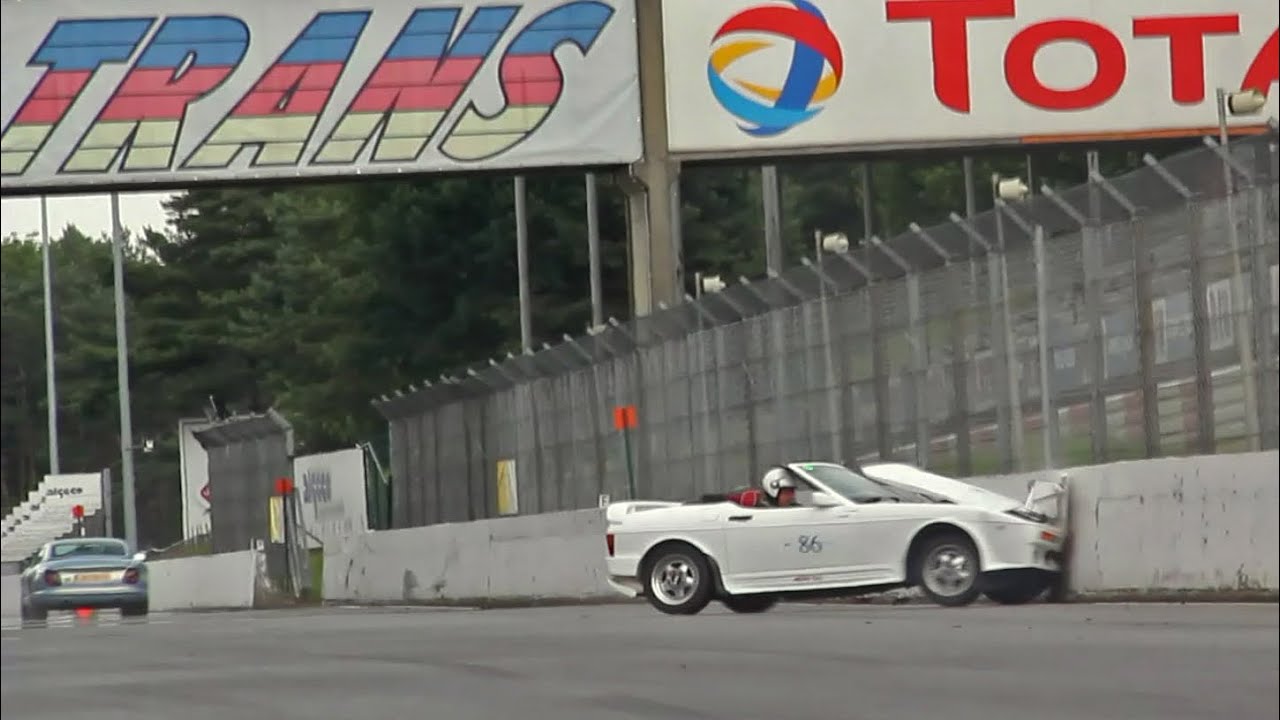 TVR 400SE CRASHED at the Drag Strip!! - YouTube