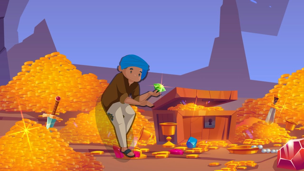 Alibaba and 40 Thieves | Fairytale for kids | Bedtime stories - YouTube