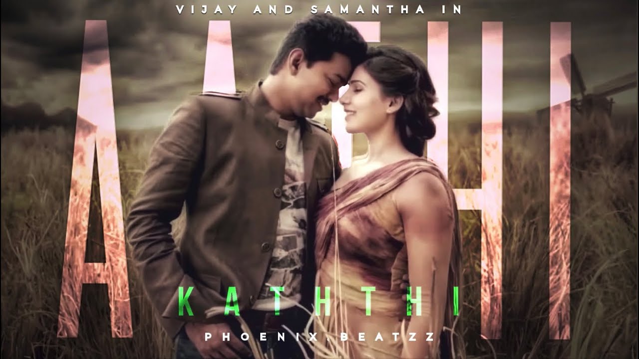 Aathi Ena Nee♥️🦋 ..|| Status Edit || Lyrics || Edits || Kaththi.. - YouTube