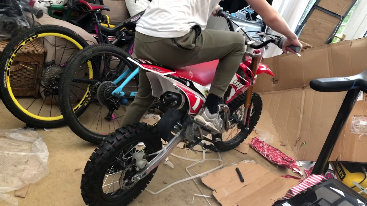 WPB 140cc first time start up - YouTube