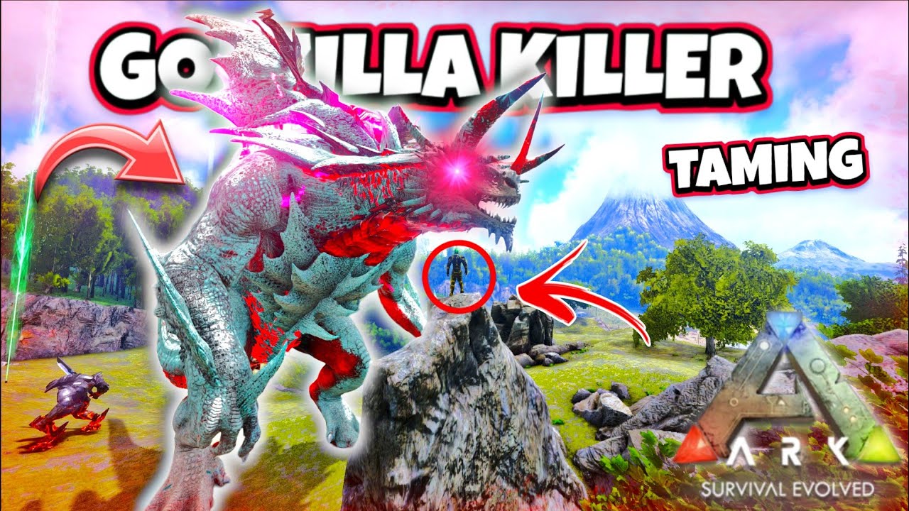 FINALLY TAMING THE GODZILLA KILLER KAITAN ! - Ark Survival Evolved ...