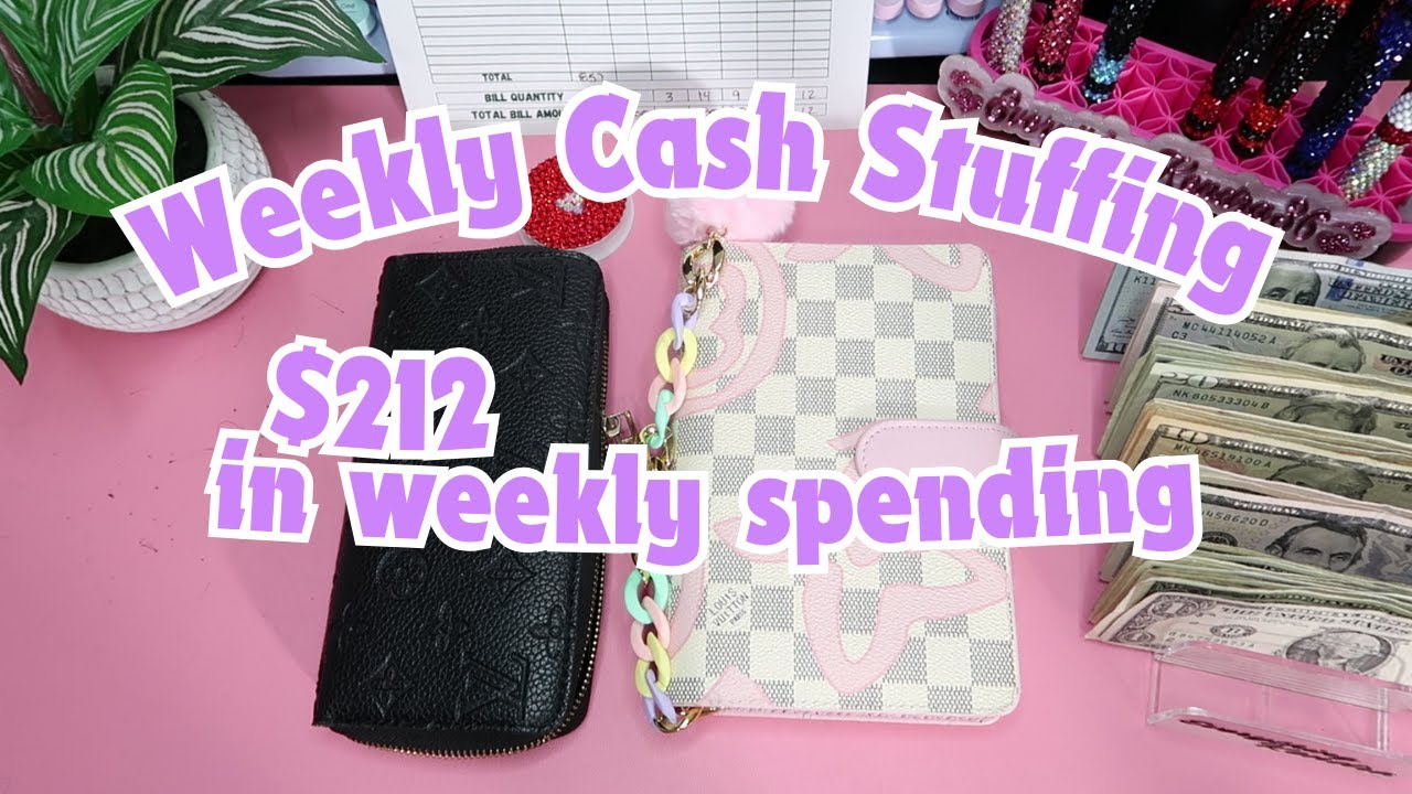 Weekly Spending | Cash Stuffing Wallet | Expense Tracking | July 2024 # ...