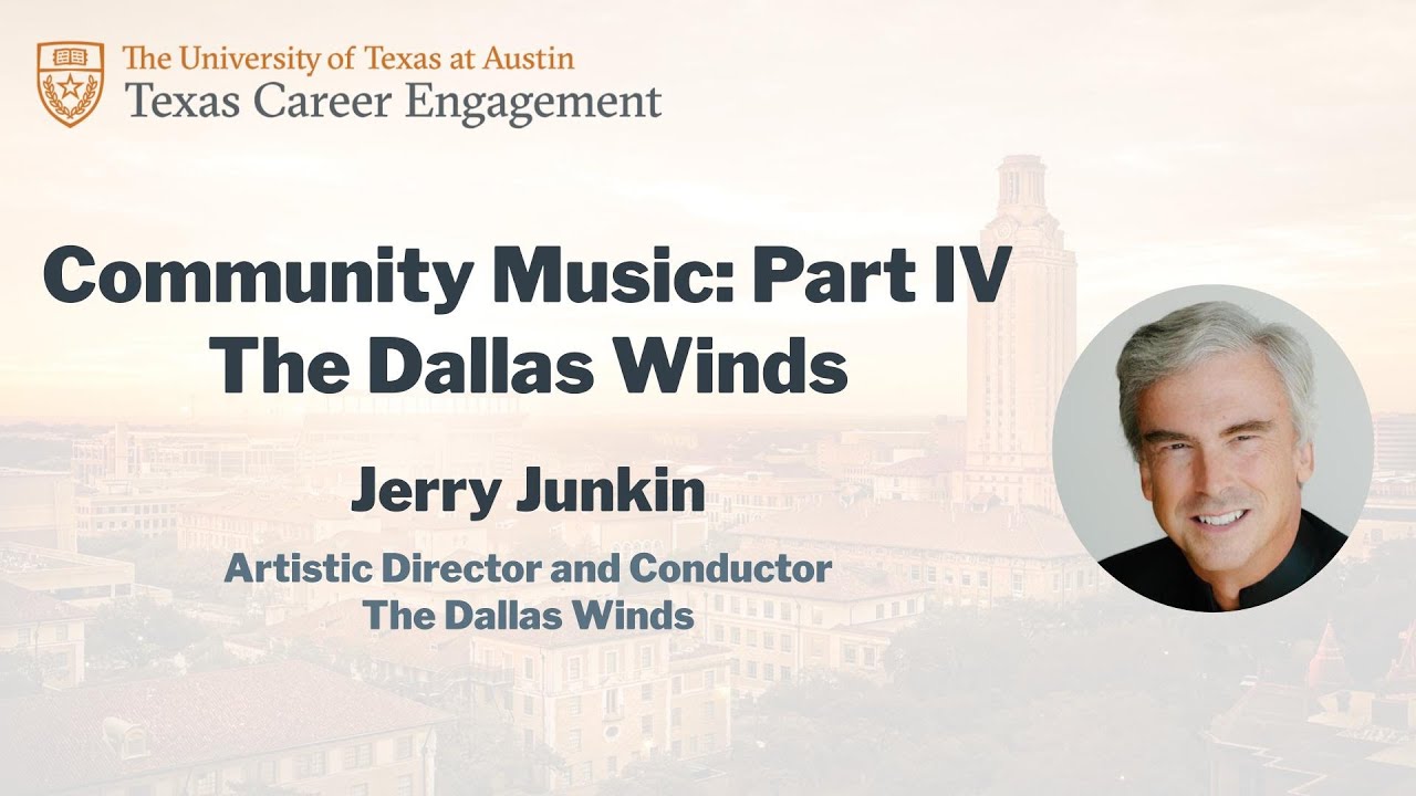 Community Music: Part IV | The Dallas Winds with Jerry Junkin - YouTube