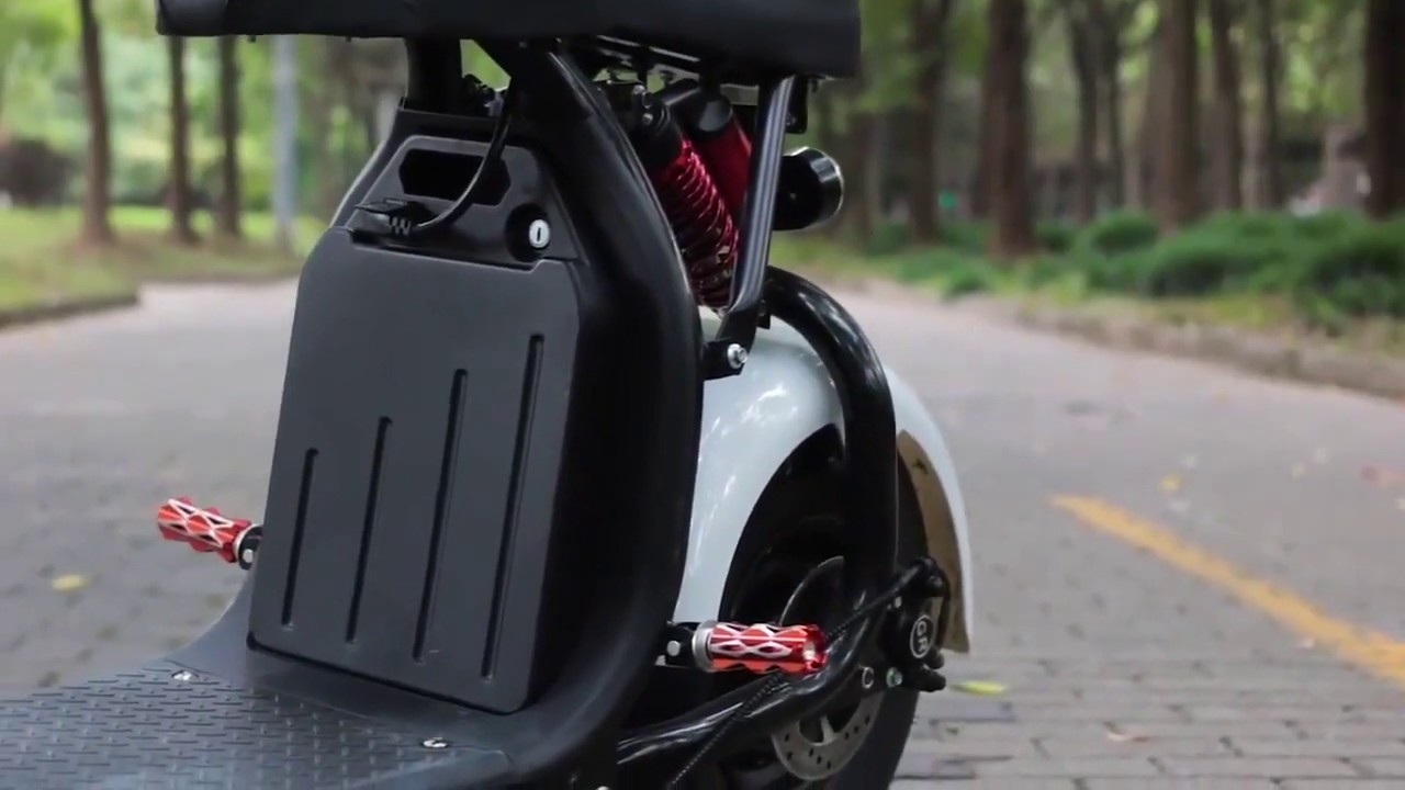 2019 new 2 wheel 60V 20Ah 1000W electric scooter city coco harley ...