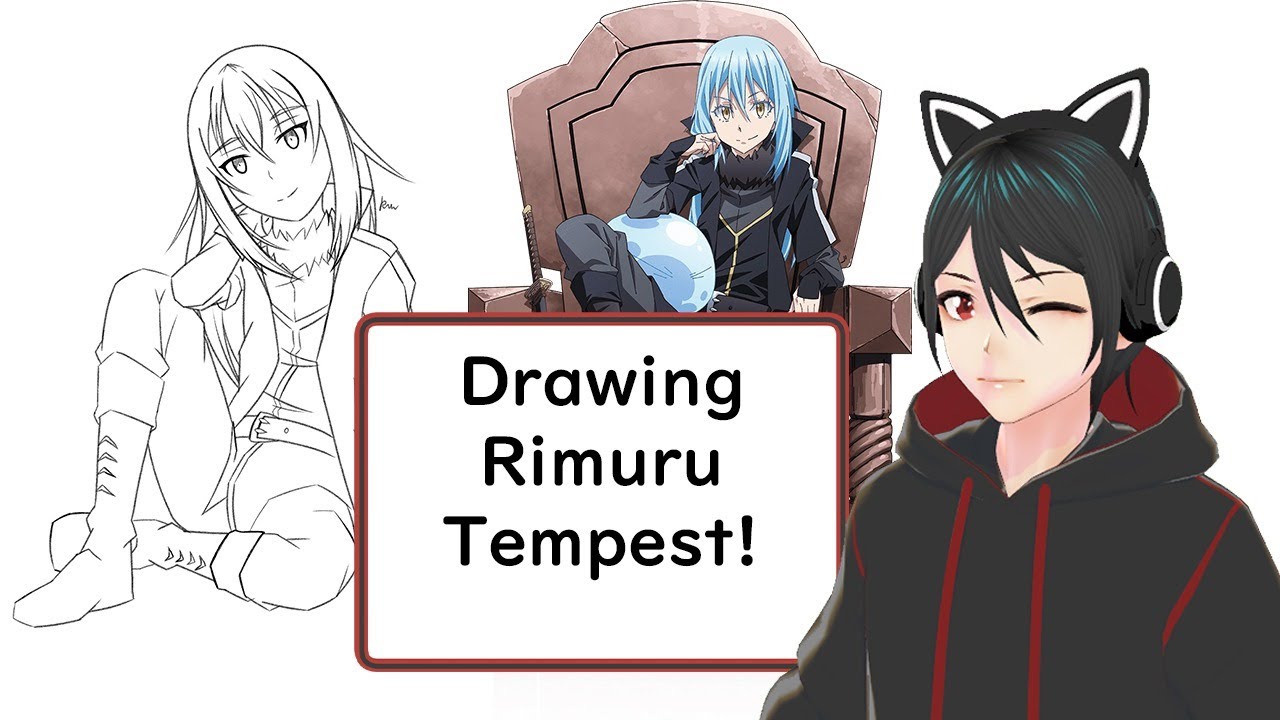 【Let's Draw】Drawing Rimuru Tempest! - YouTube