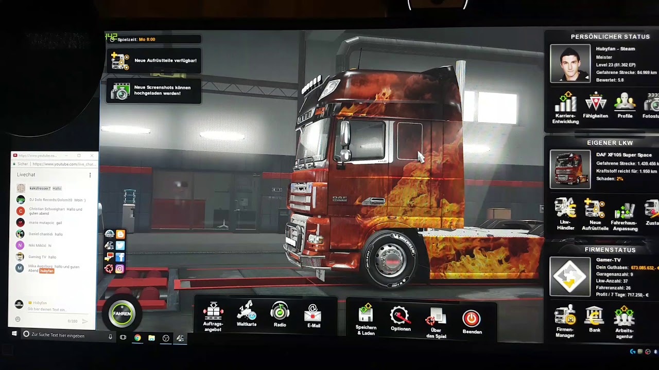 Ets2 Multiplayer Livestream - YouTube