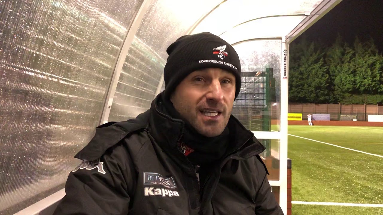 Darren Kelly’s post match at Buxton - YouTube