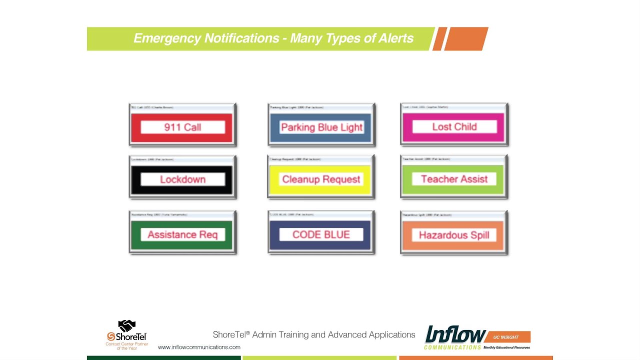 How to Use your ShoreTel Emergency Notification Application - YouTube