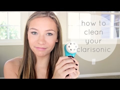 How to Clean Your Clarisonic! - YouTube