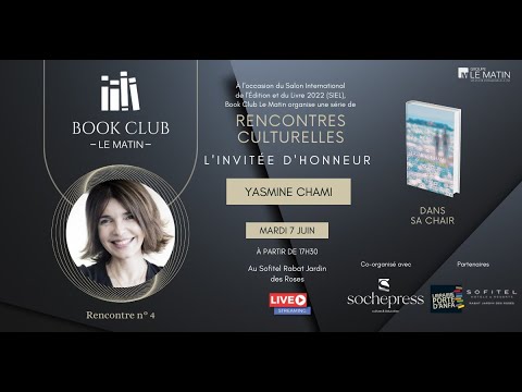 Yasmine Chami invitée du Book Club Le Matin - YouTube