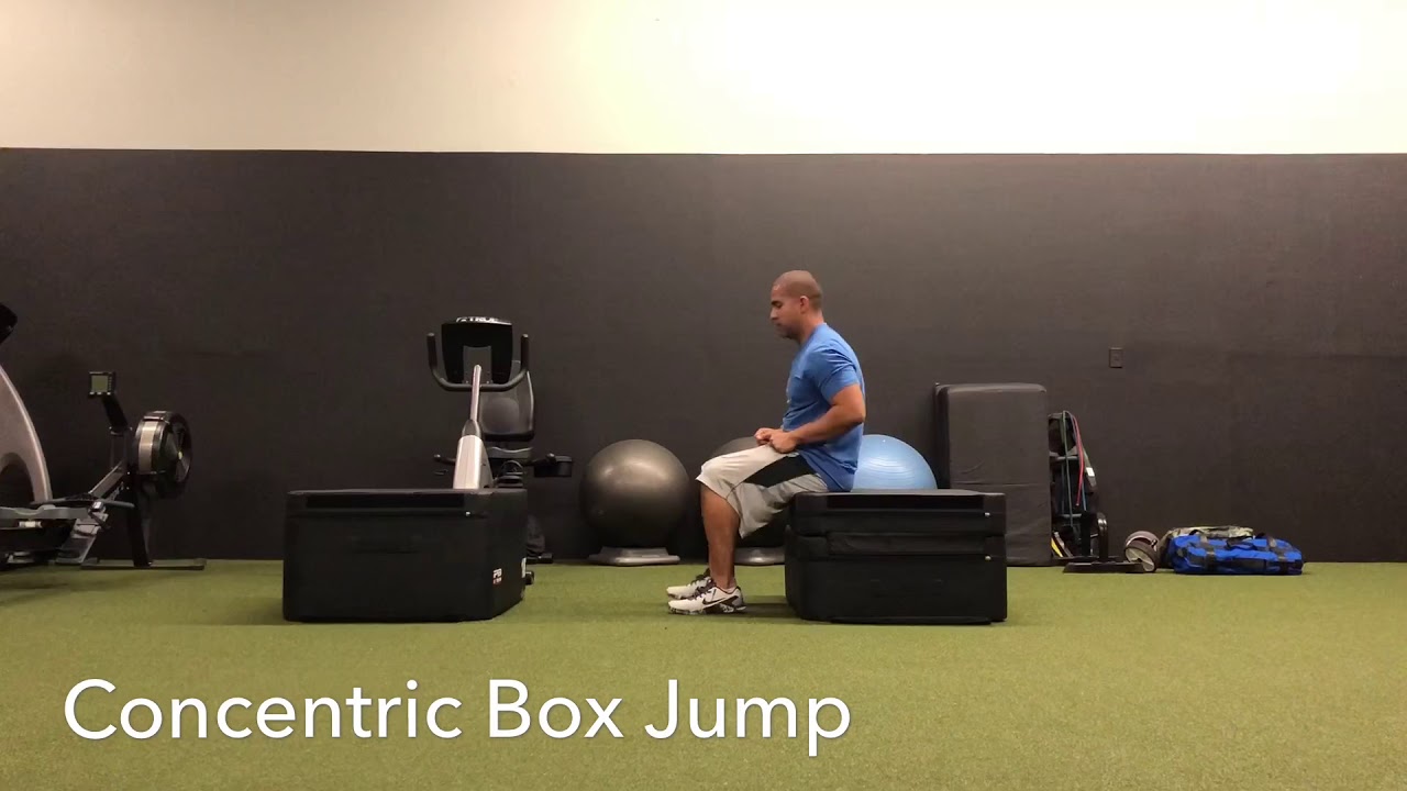 Concentric Box Jump - YouTube