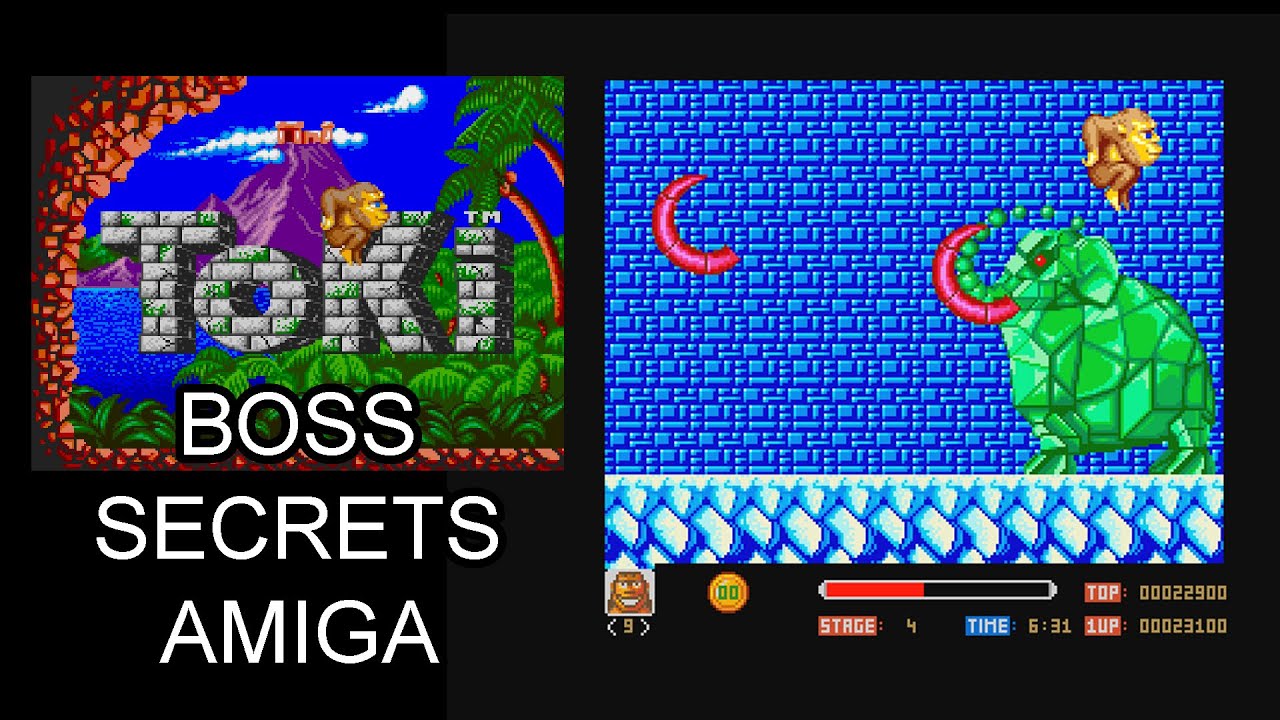 Toki Boss Secrets (Amiga) - YouTube