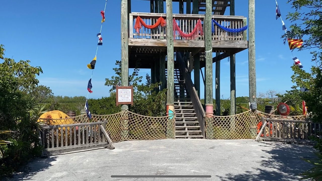 Castaway Cay Observation Tower - YouTube