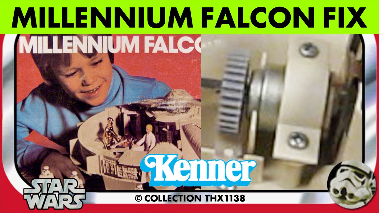 Star Wars Kenner MILLENNIUM FALCON Disassembled SFX Fix, Instructions ...