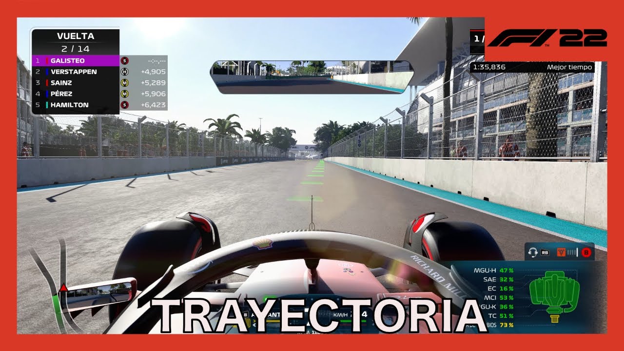 🏎 Formula 1 22 | Trayectoria | Miami | Gameplay en español #5 - YouTube