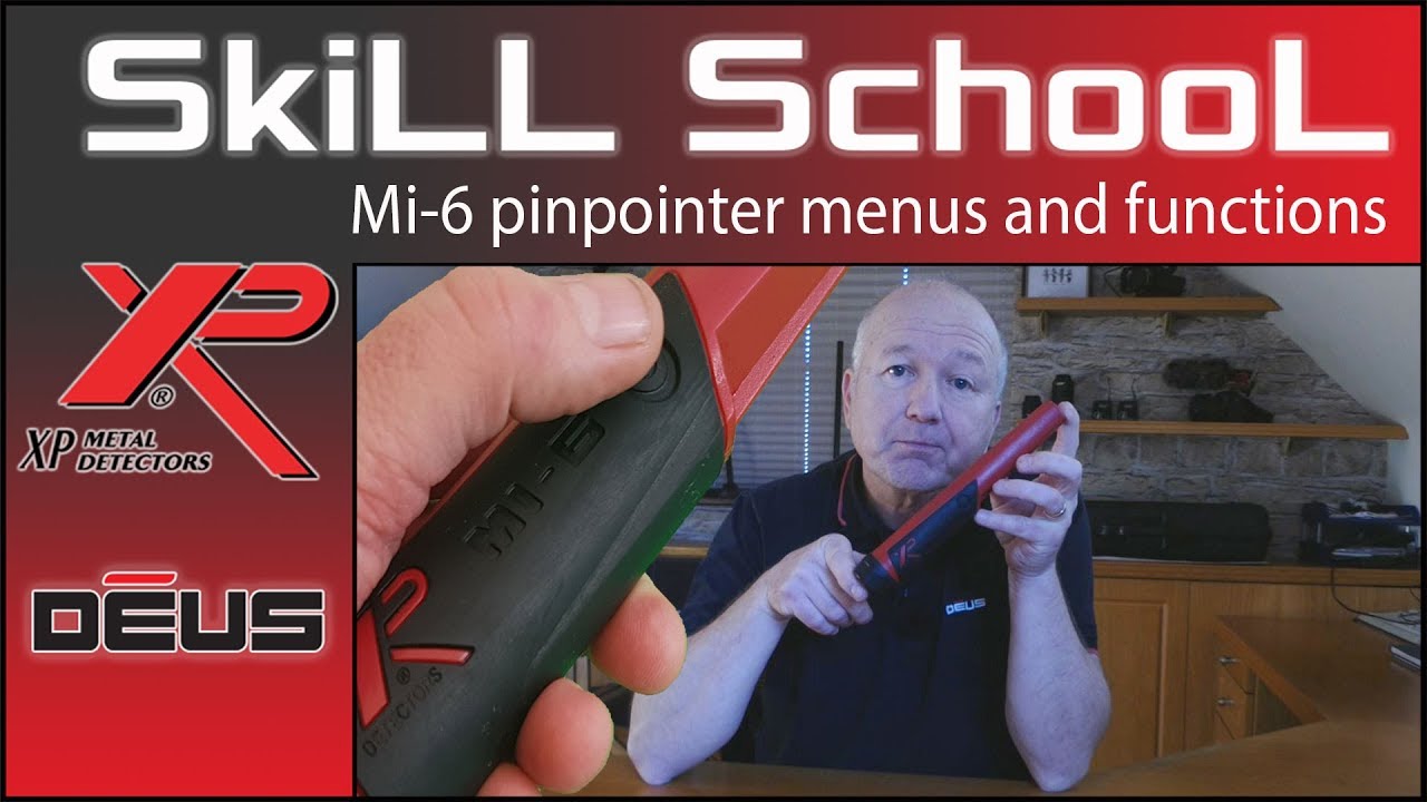 Mi6 pinpointer menus and functions XP Skill School - YouTube