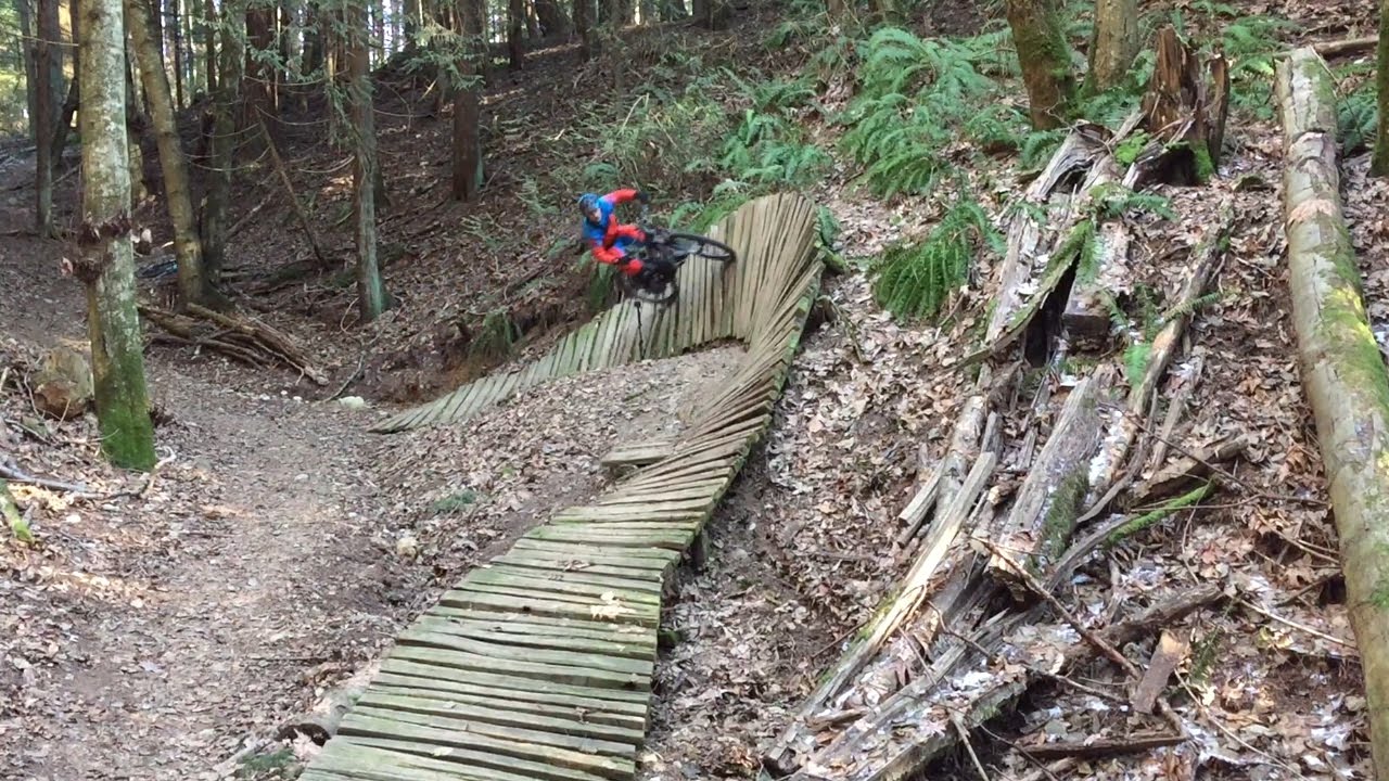 The Gully - Mountain Bike Trail - YouTube