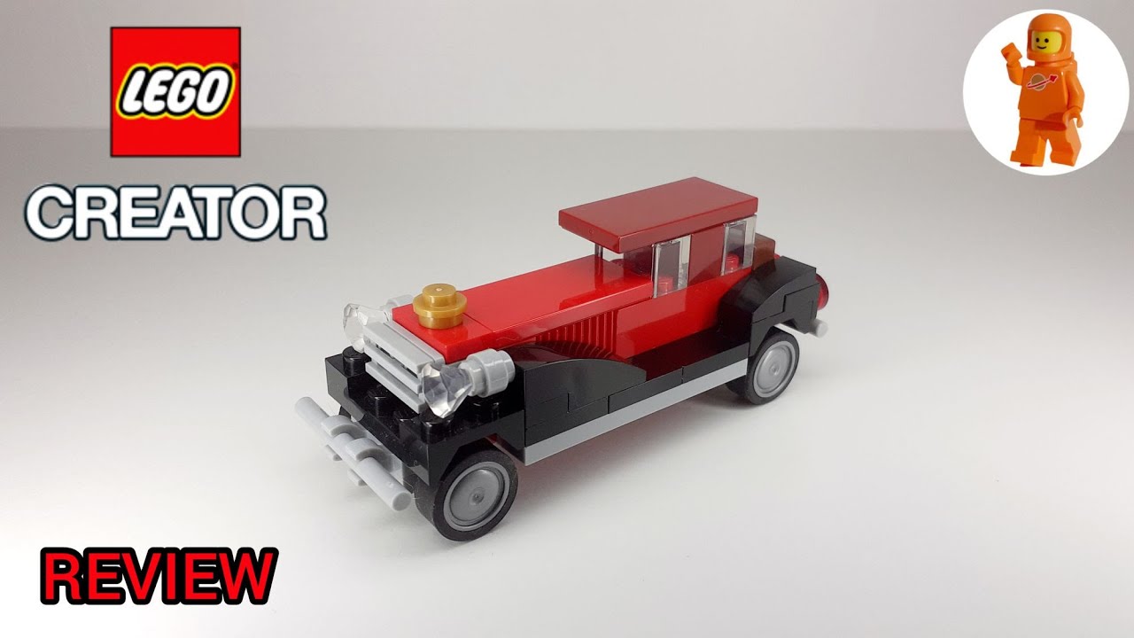 LEGO Creator Vintage Car 30644 review - YouTube