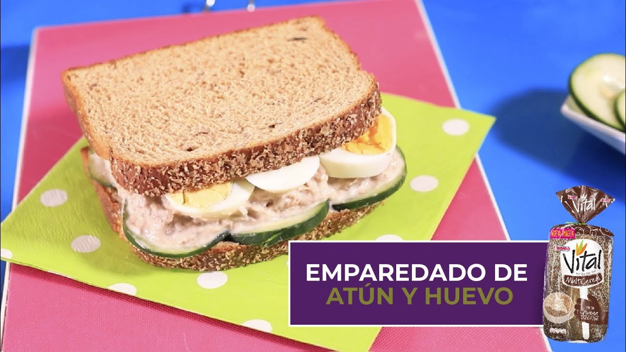 Receta de emparedado con atún y huevo - YouTube