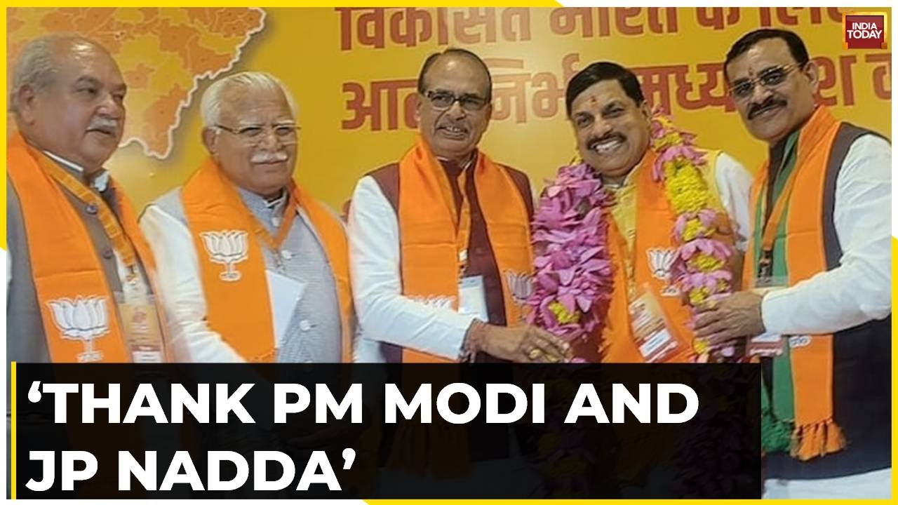 New Madhya Pradesh CM Mohan Yadav’s First Reaction | BJP Dumps Shivraj ...