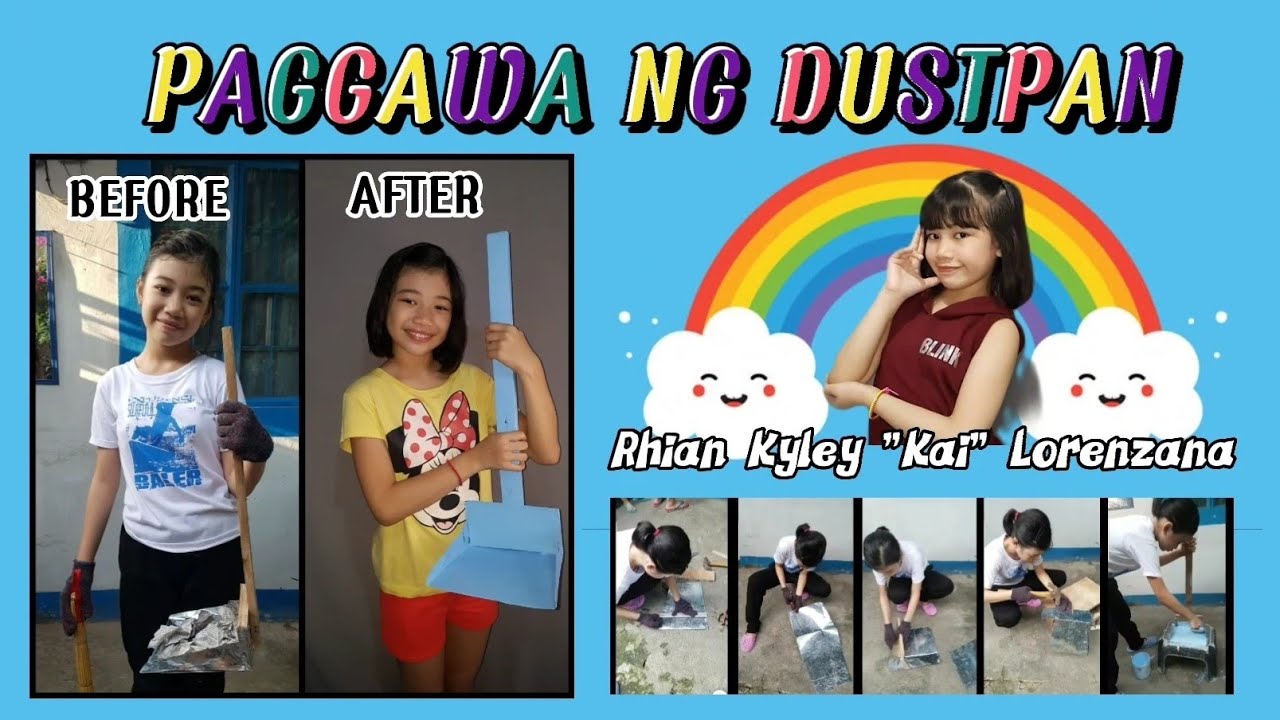Paggawa ng Dustpan o Pandakot - YouTube