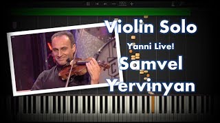 Yanni Violin Solo Transcription - Samvel Yervinyan - "For All Seasons" Yanni Live - Synthesia ...