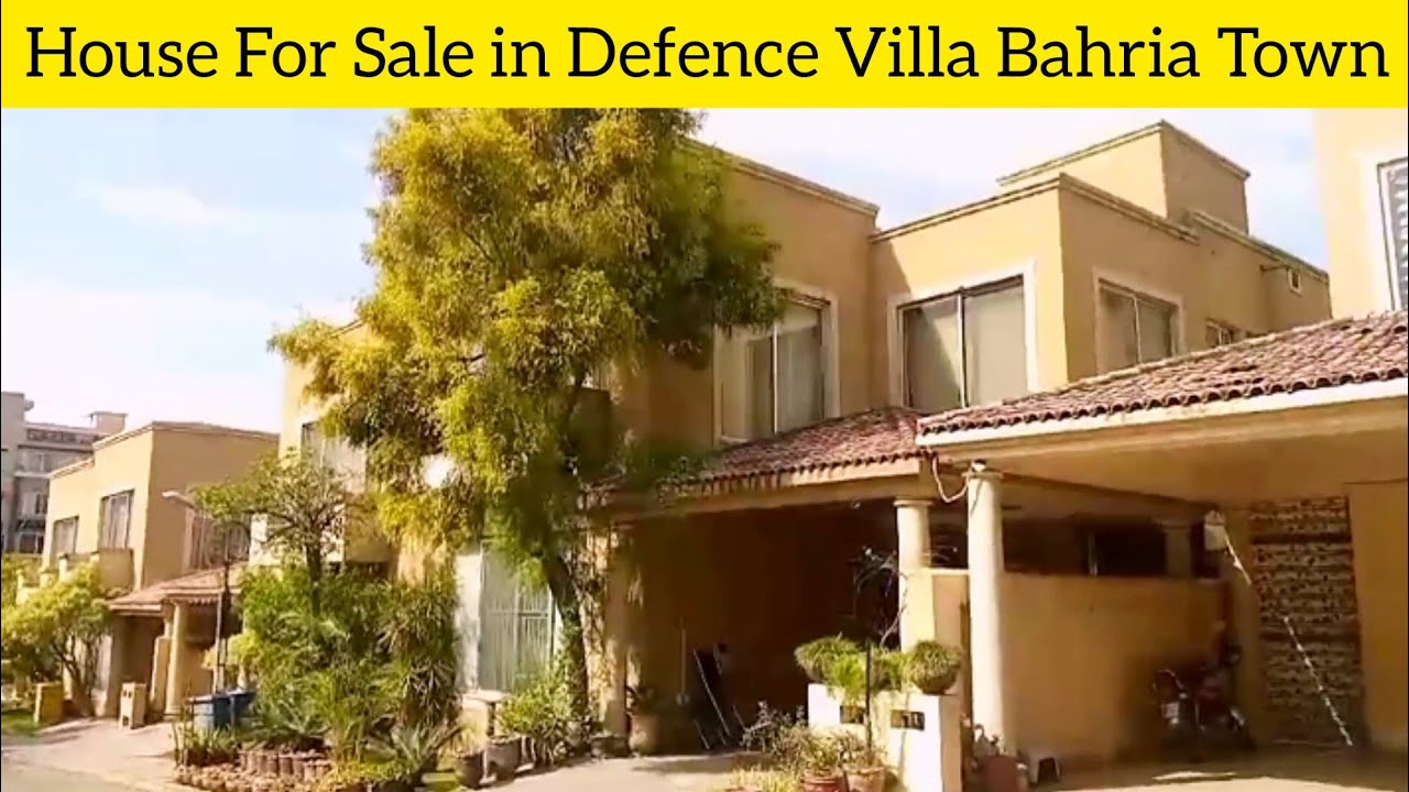 House For Sale in Defence Villa | Bahria Town Phase 8 Rawalpindi - YouTube