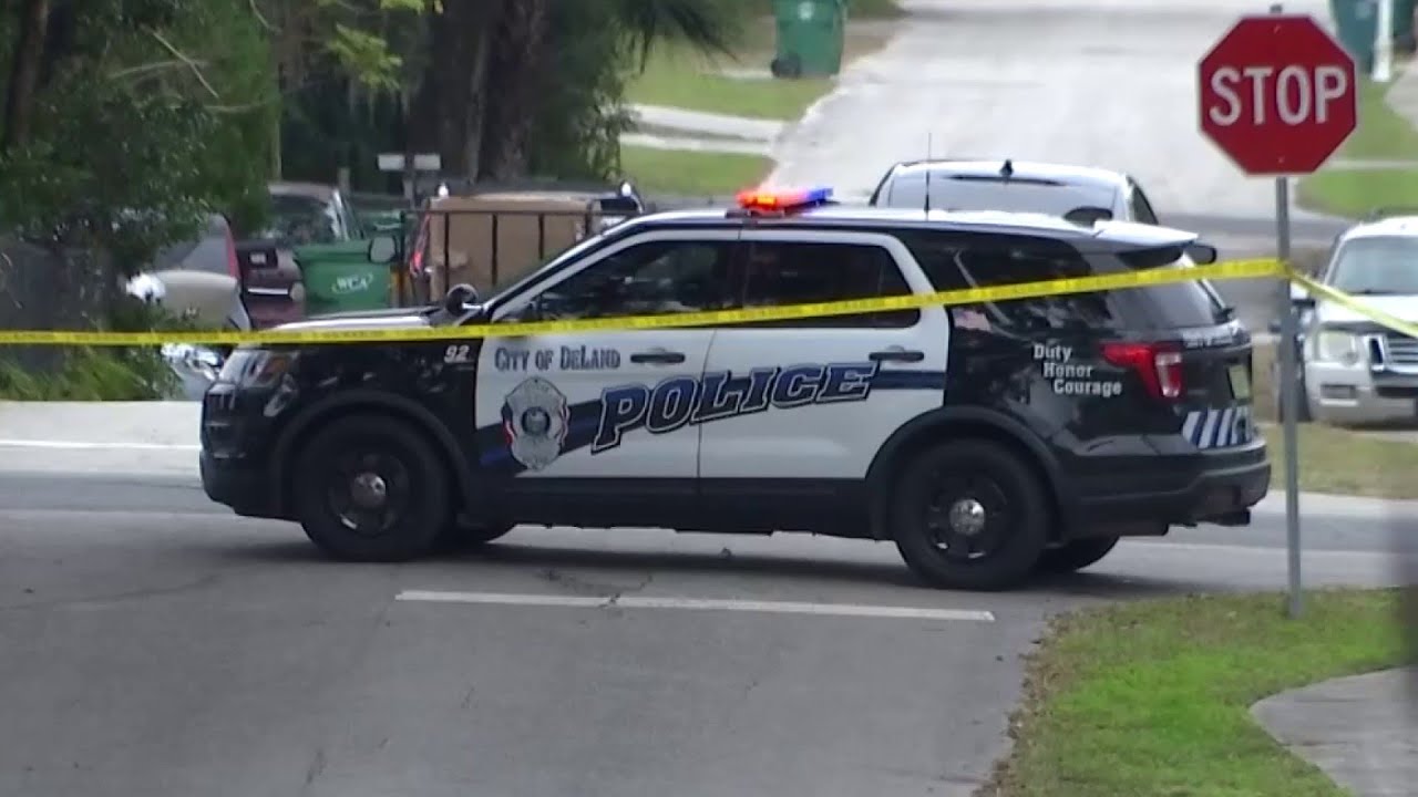 Deland Police Department Logo Sharewear Medical Bands, Based In